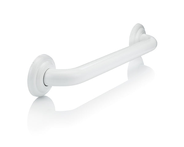 White Grab Bars in Eurogrip Finish - Mr. Grab Bar